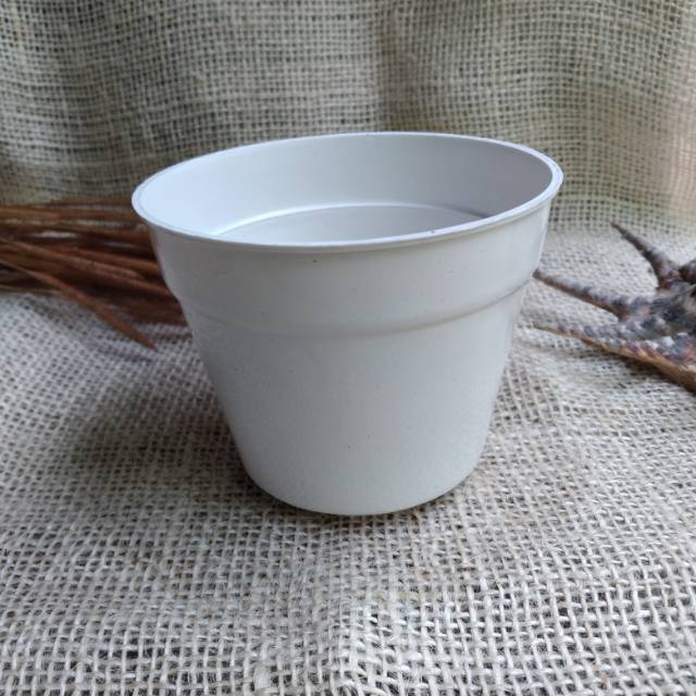 Jual Pot plastik putih 10 cm | Shopee Indonesia