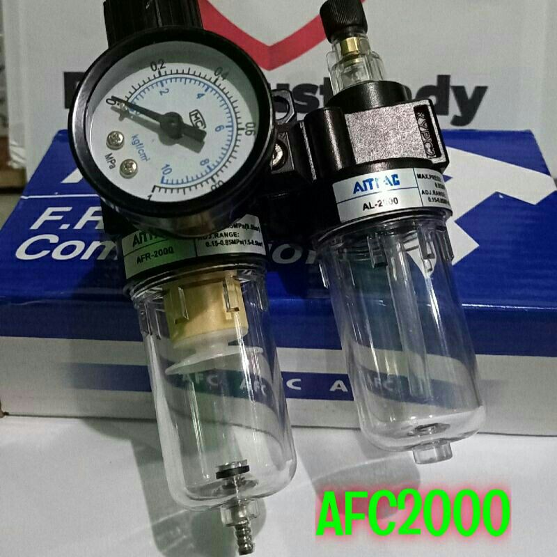 Jual Air Filter Regulator atau Saringan Kompresor AFC-2000 | Shopee ...