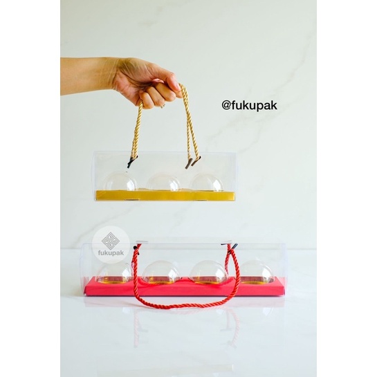 Jual Box Mika Tali + Holder Lubang (20pcs) cupcake, pudding cup, pie ...