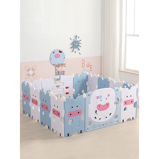 Jual Pagar Mainan Anak Playpen CT30101 Cute Cow Playpen Pagar Pengaman ...