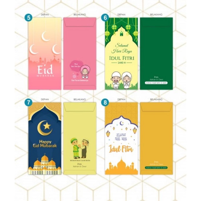 Jual Amplop Lebaran CUSTOM | Shopee Indonesia