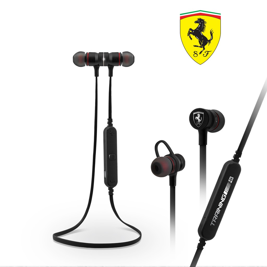 Jual EARPHONE SCUDERIA FERRARI BLUETOOTH STEREO - ORIGINAL | Shopee ...