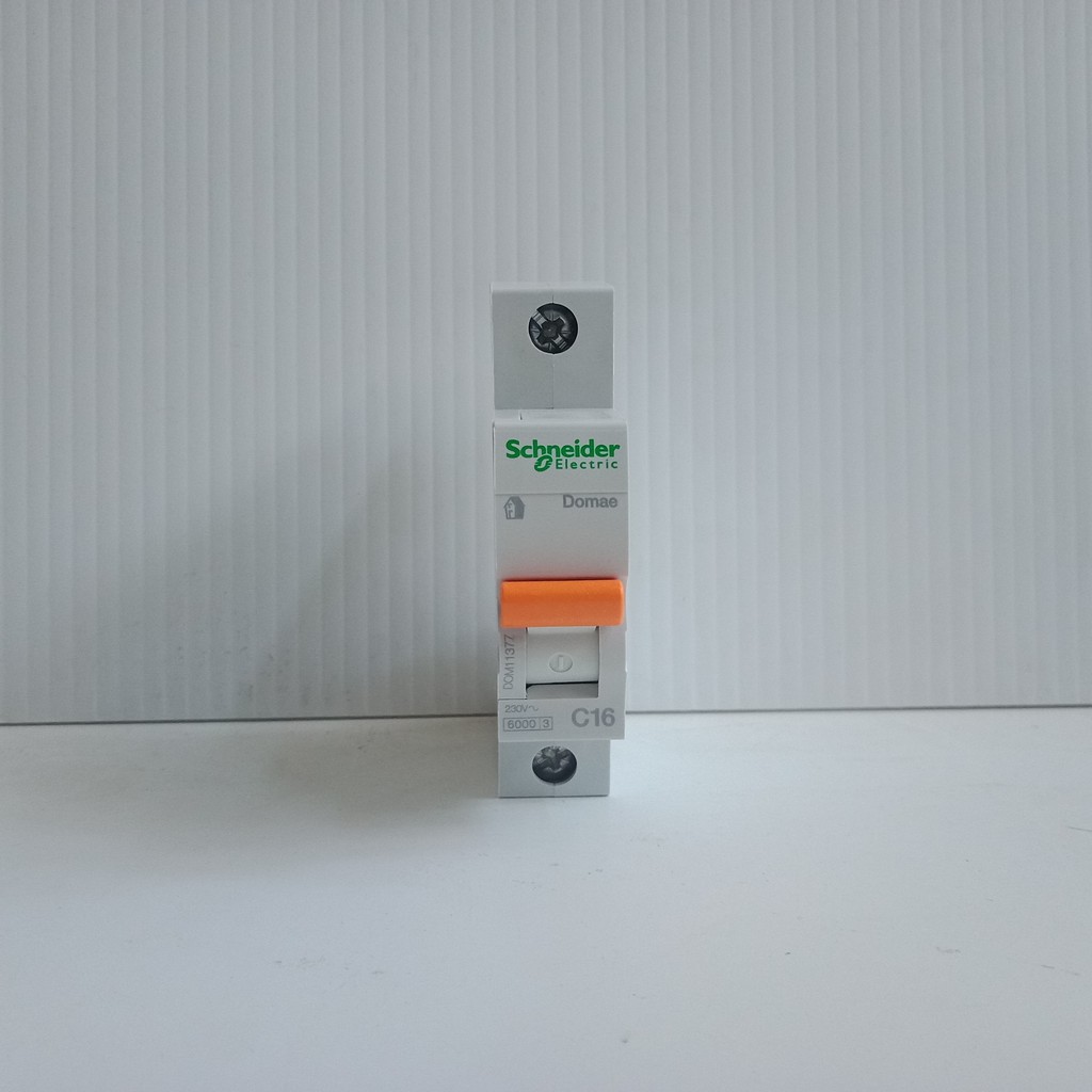 Jual Schneider Electric DOMAE MCB 16A 1P - Orange | Shopee Indonesia