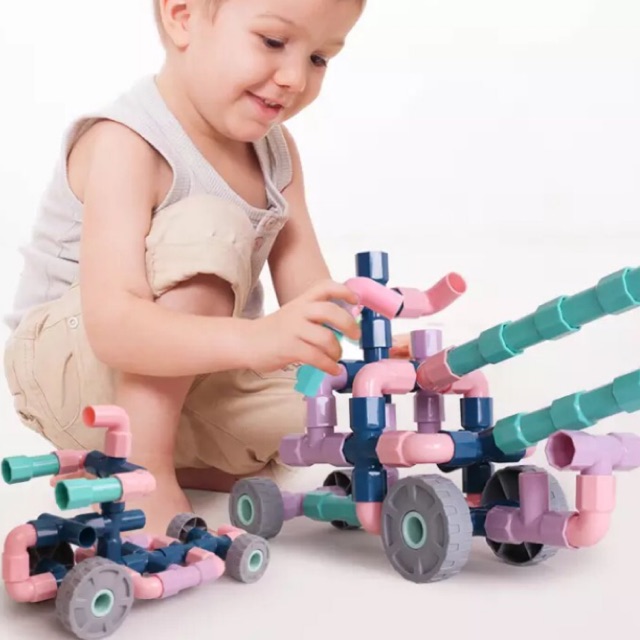 Jual BLOCK TUBE / MAINAN PASANG PASANG BENTUK TABUNG / PUZZLE TUBE ...