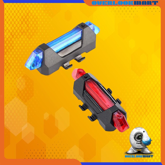 Jual Lampu LED Sepeda - Rechargeable (Code: L0WB) | Shopee Indonesia