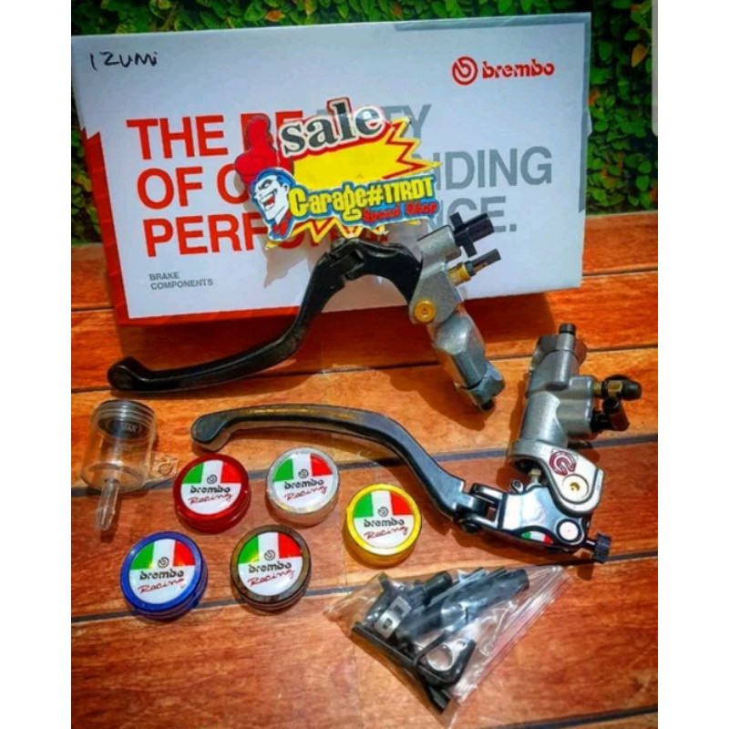 Jual Master Rem Brembo Izumi RCS 15 Kanan Plus Handle Kiri Rem Kopling ...