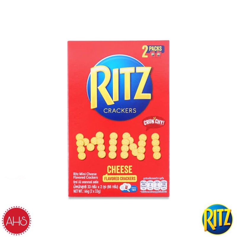 Jual Ritz Crackers Crunchy Mini Cheese Flavored 66g | Shopee Indonesia