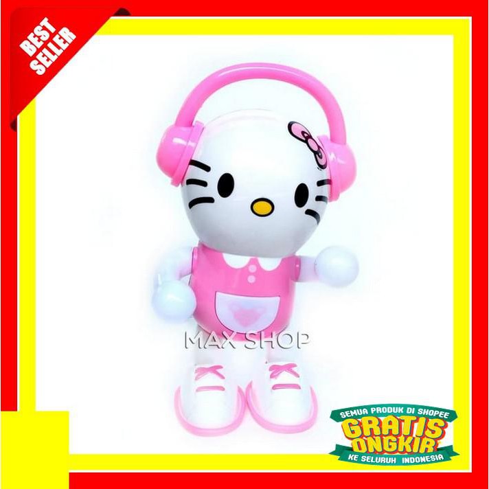 Jual HAPPY DANCE HELLO KITTY - ROBOT DANCE HK - 3416 - MAINAN ANAK PINK ...