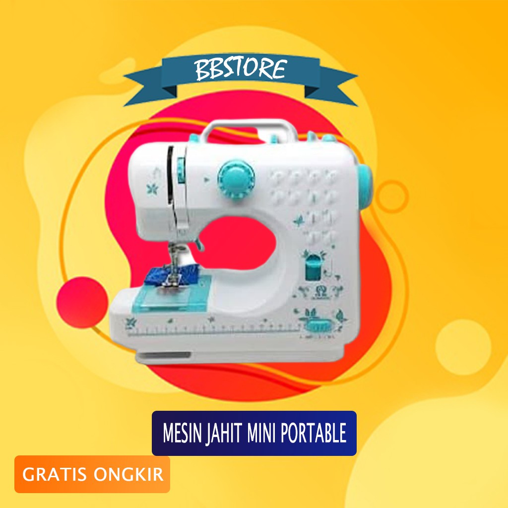 Jual MESIN JAHIT SEWING MACHINE 12 POLA FHSM 505A TIVAX LUBANG KANCING ...