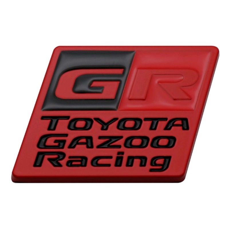 Jual Stiker Emblem Mobil GR Racing Bahan METAL | Shopee Indonesia