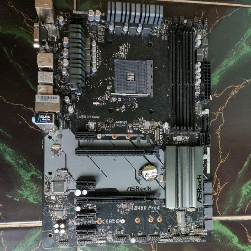 Jual Motherboard Asrock B450 Pro4 (minus) | Shopee Indonesia