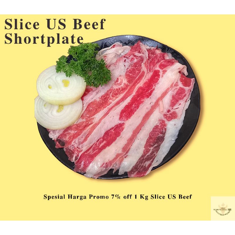 Jual Daging Sapi Slice US Beef / Shortplate Slice 1 Kg | Shopee Indonesia