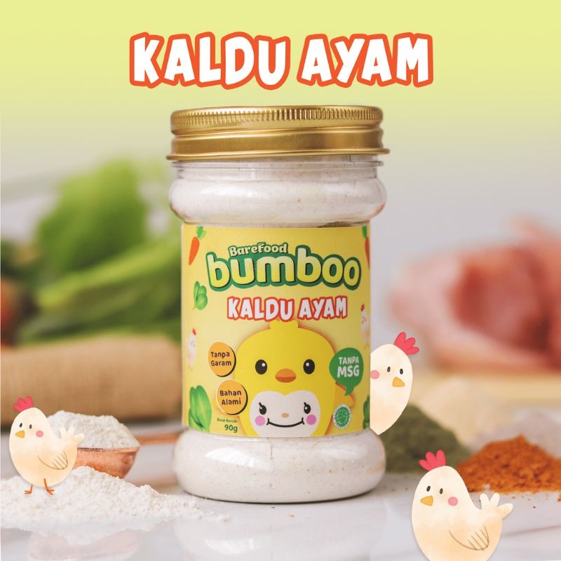 Jual [SALE] BUMBOO Kaldu Asli MPASI Anak 90GR No MSG / Tanpa Gula ...