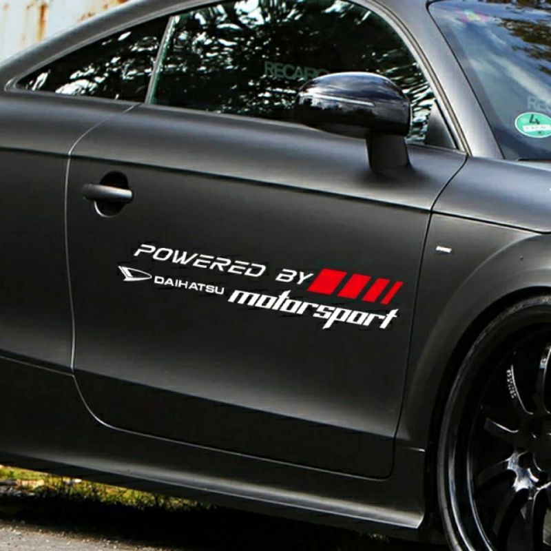 Jual Stiker Sticker Daihatsu Motorsport Stiker Pintu Mobil Body Cutting ...