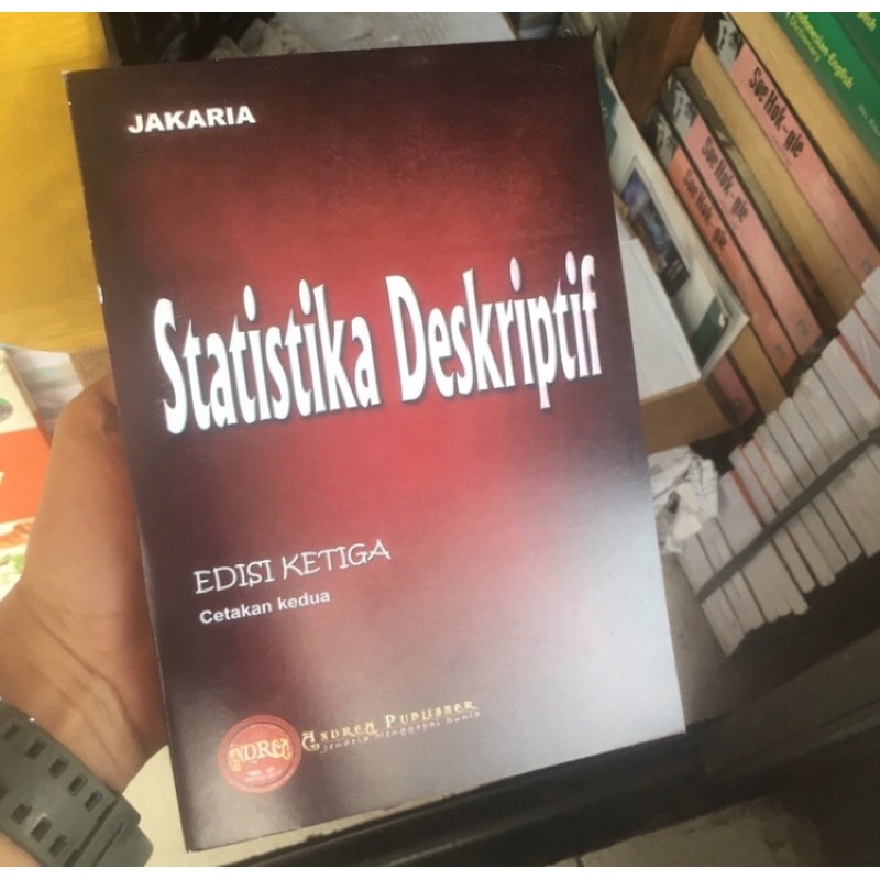 Jual BUKU STATISTIKA DESKRIPTIF EDISI 3 | Shopee Indonesia Jual BUKU STATISTIKA DESKRIPTIF EDISI 3 | Shopee Indonesia