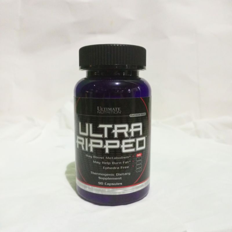 Jual Ultra Ripped Bpom 90 Kapsul 90caps Pembakar Lemak Shopee Indonesia