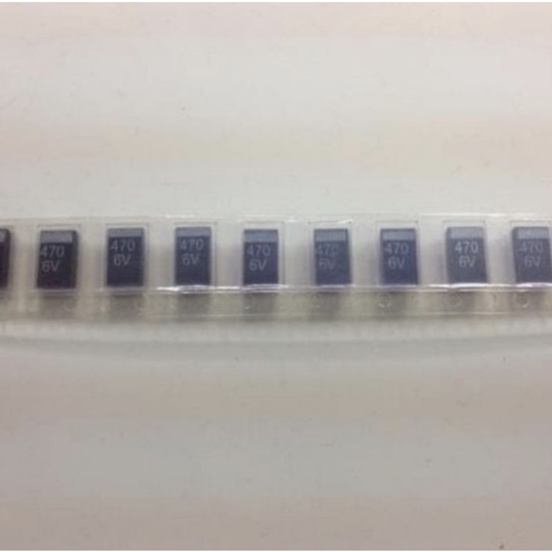 Jual Ic Tantalum 470 6v Ps3 Capacitor Tantalum Ps3 | Shopee Indonesia