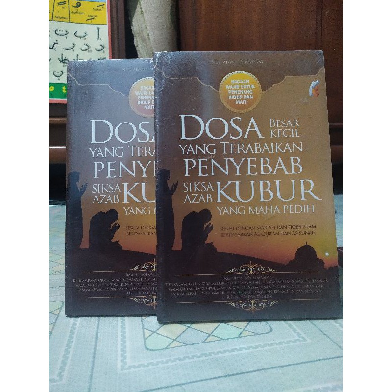 Jual Buku Dosa besar kecil yang terabaikan penyebab siksa azab kubur ...