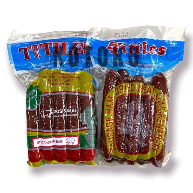 Jual Lapciong Titiles Bali / Sosis Babi Titiles Bali 500gr | Shopee ...