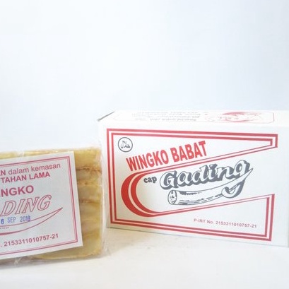 Jual WINGKO BABAT MERK GADING Oleh Oleh Khas Solo | Shopee Indonesia