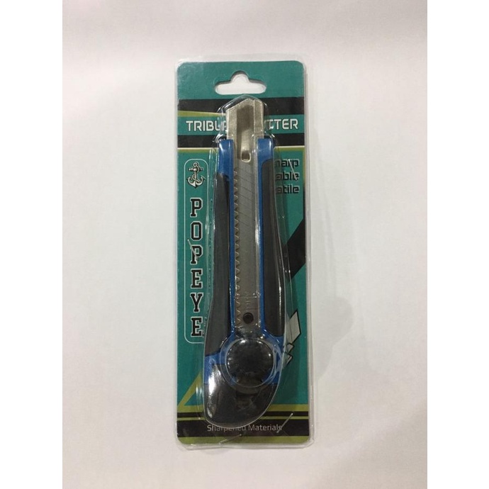 Jual POPEYE CUTTER besar Putar Kertas Isi 3 Pisau Cuter joyko timur74 ...
