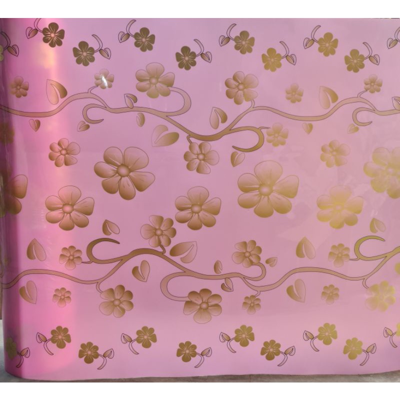 Jual Fiber Pagar Motif bunga PINK, Fiber Plat, Penutup Pagar | Shopee ...