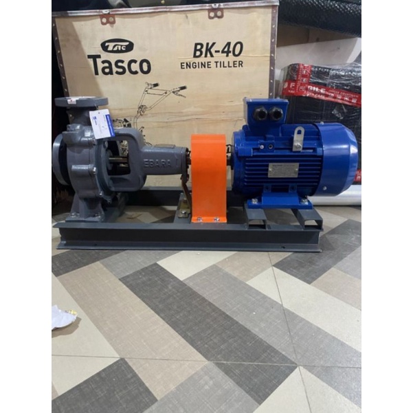 Jual Mesin Pompa Centrifugal Pump Ebara 50x40 FSHA + motor 4Kw 5,5Hp ...