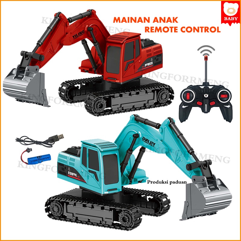 Jual Mainan Anak | RC excavator simulasi kendaraan rekayasa listrik ...