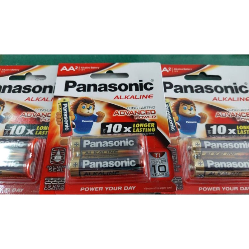 Jual [ISI 2] BATERAI AA ALKALINE PANASONIC / BATTERY AA PANASONIC ALKALINE / BATERAI ALKALINE ...