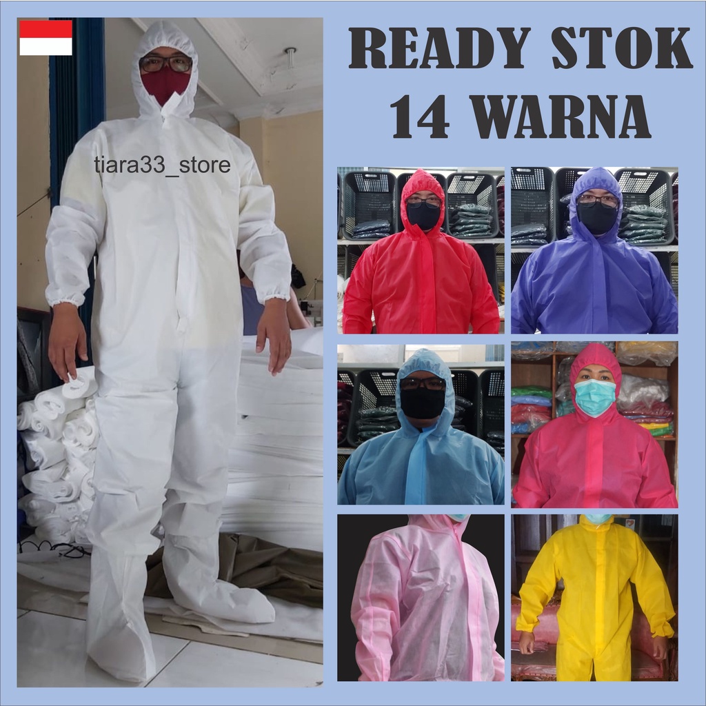 Jual Hazmat 14 warna- hazmat apd - Baju Apd - Baju Medis | Shopee Indonesia