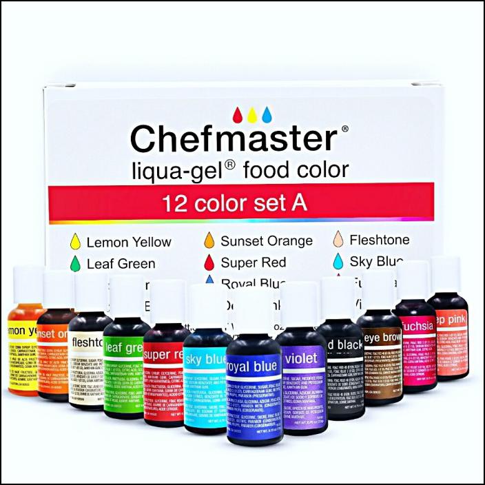 Jual PEWARNA MAKANAN CHEFMASTER FOOD COLOR PEWARNA KUE CAKE JAJAN PASAR ...
