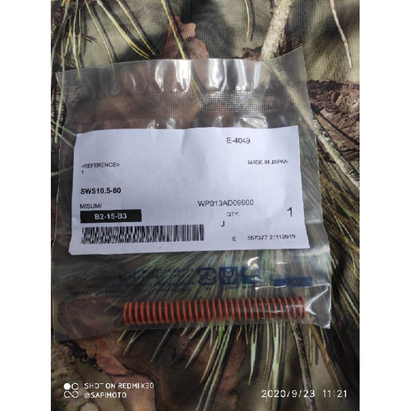 Jual Spring Misumi Original Japan Warna Orange/SWS - OD 10.5mm Panjang ...