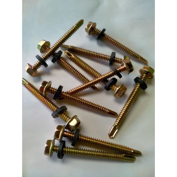 Jual BAUT ROOFING / BAUT ATAP GALVALUM UKURAN 50MM (ISI 20 PCS ...