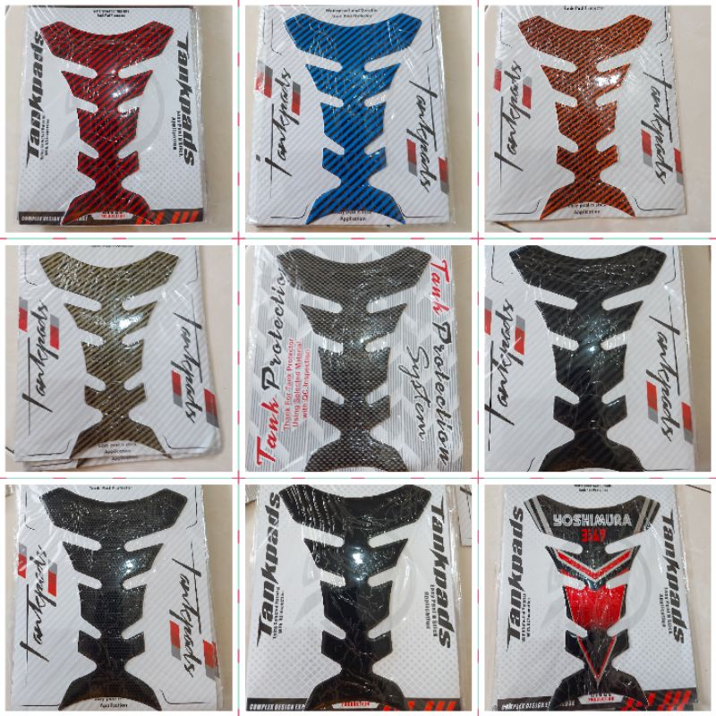 Jual STICKER EMBLEM TANKPAD TANK PAD TANKI MOTOR MOTOR PRTECTION TIMBUL ...