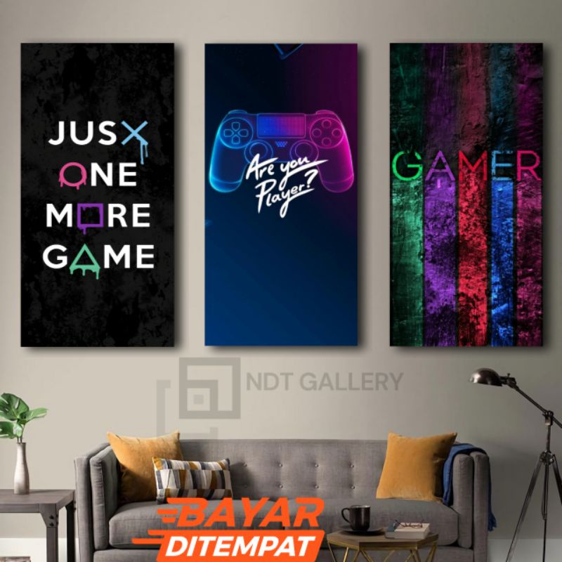 Jual NDT[15x30] Hiasan Dinding Gaming PUBG Poster Gamers Mobile Legend ...