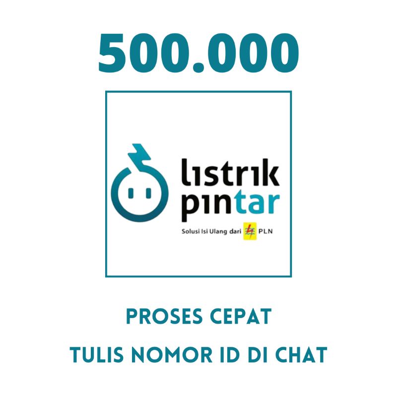 Jual Token Listrik Pintar PLN Prabayar 500k | Shopee Indonesia
