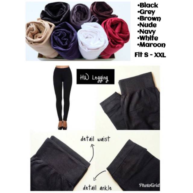 Jual 43 Basic Legging Real pic | Shopee Indonesia
