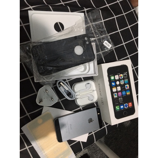 Jual iPhone 5s 16gb second full set acc (oem) | Shopee Indonesia