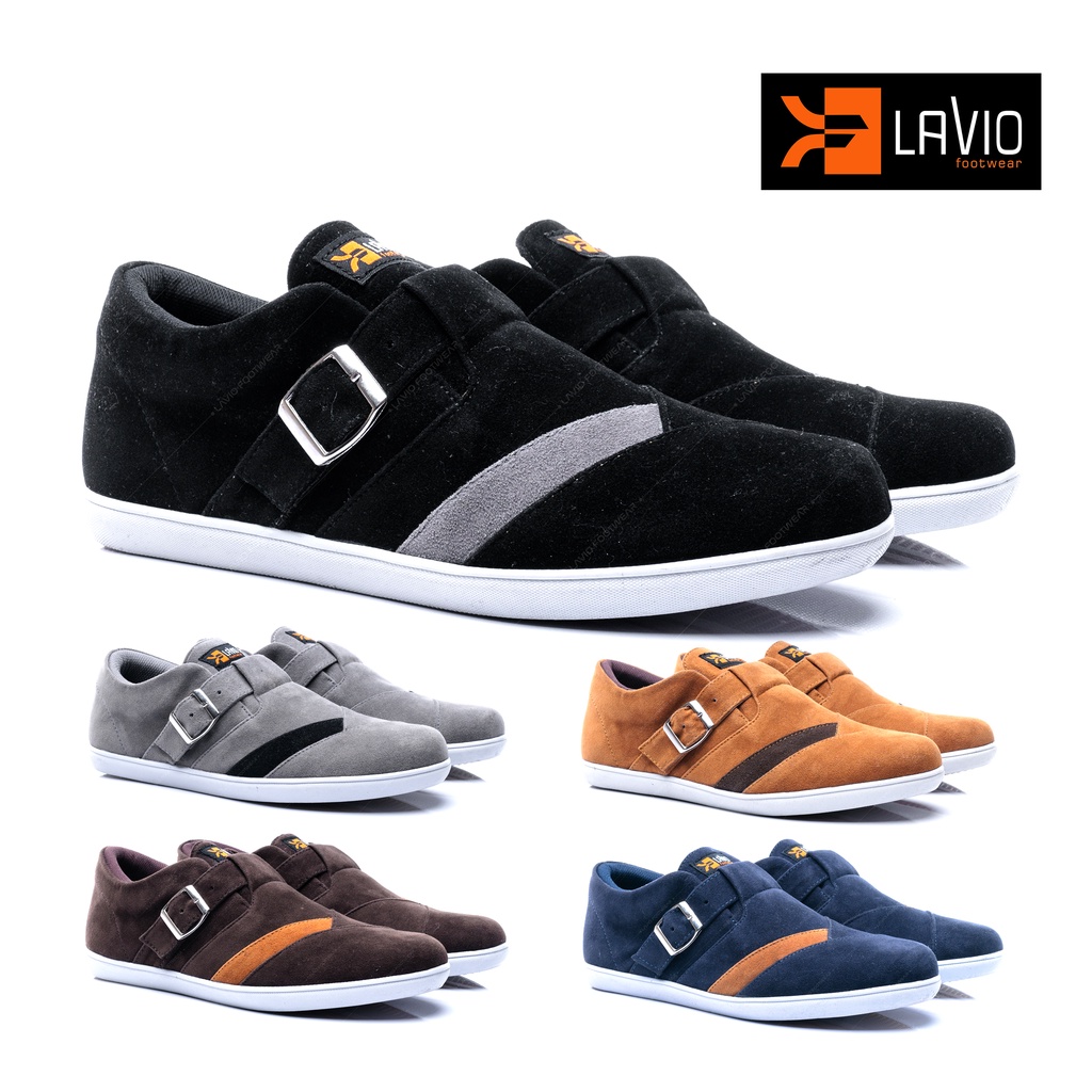 Jual Lavio Sepatu Casual Kantoran Pria Alpha Terbaru | Shopee Indonesia