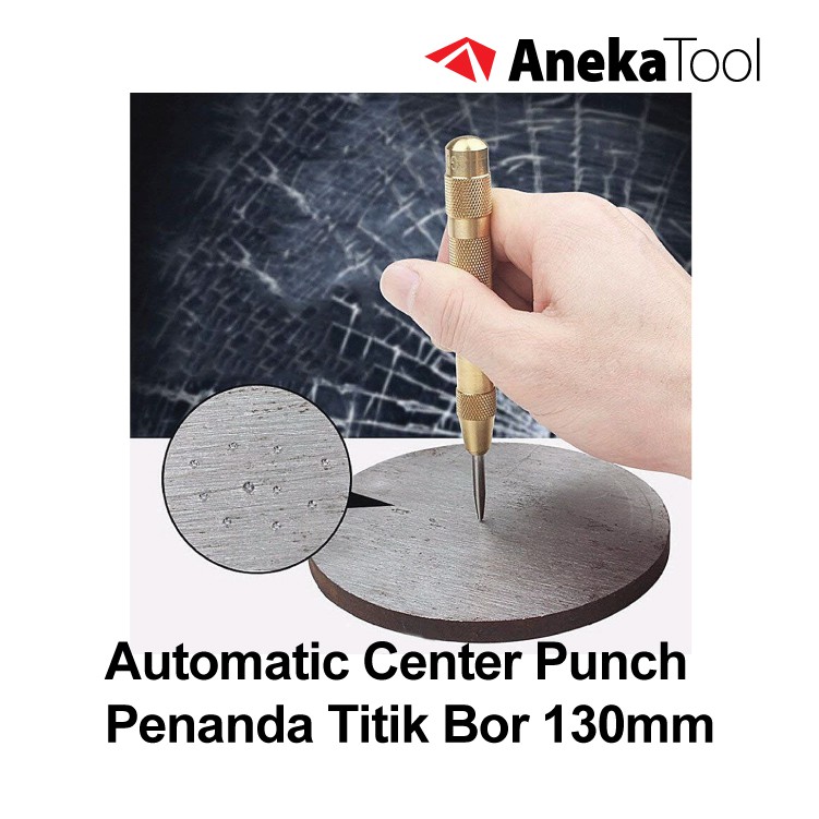 Jual AnekaTool Alat Penanda Titik Bor Center Punch [130mm] | Shopee ...