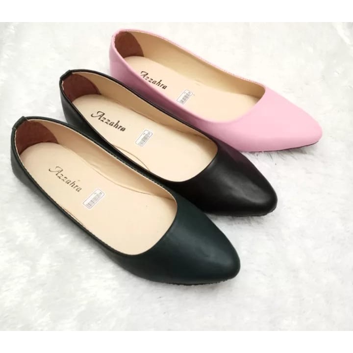 Jual SEPATU KERJA WANITA BELUDRU POLOS KOREA SLIP ON CWE BUAT JALAN ...
