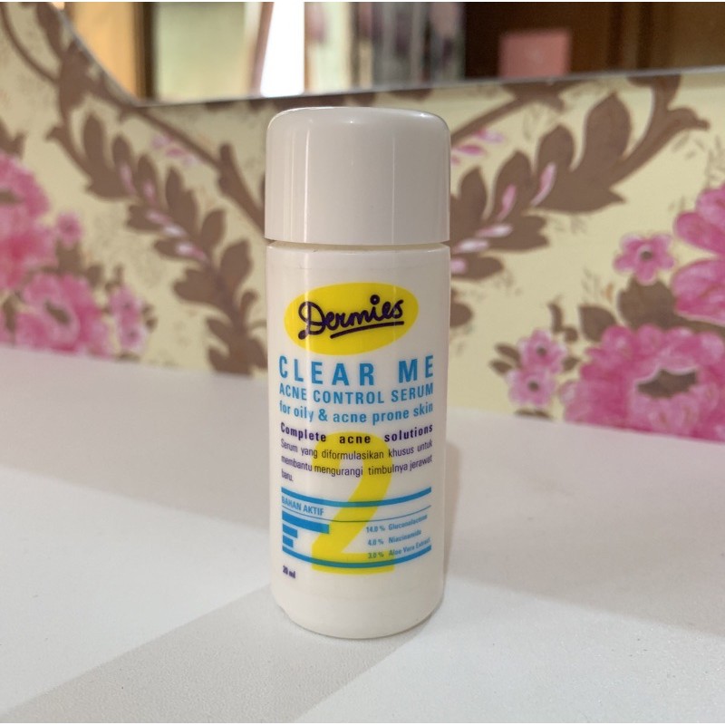 Jual Dermies Clear Me Acne Control Serum 20ml | Shopee Indonesia