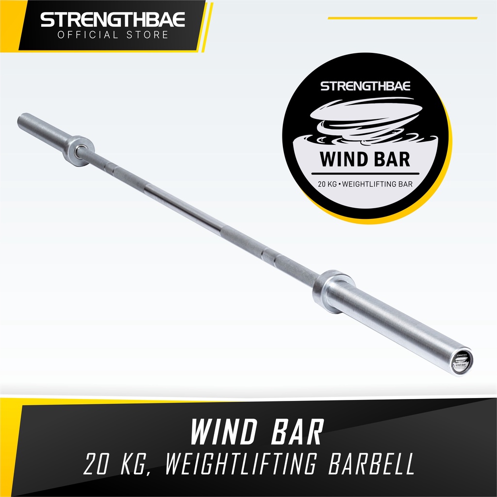 Jual Wind Bar STRENGTHBAE – Olympic Weightlifting Crossfit Barbell ...