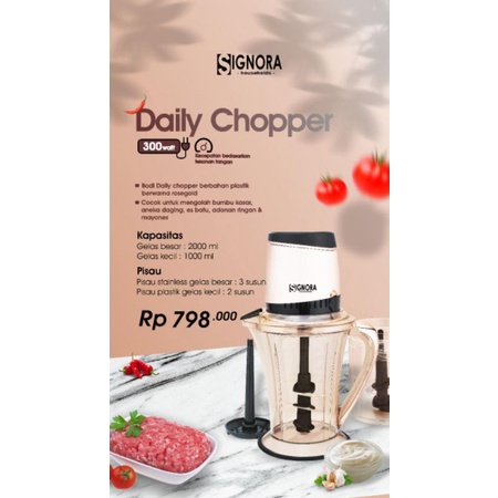 Jual Signora Daily chopper | Shopee Indonesia