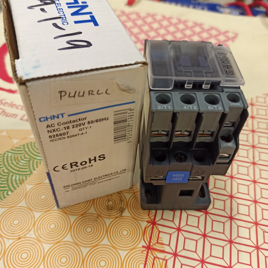 Jual Magnetic Contactor Chint Nxc 18 / Kontaktor Original | Shopee Indonesia