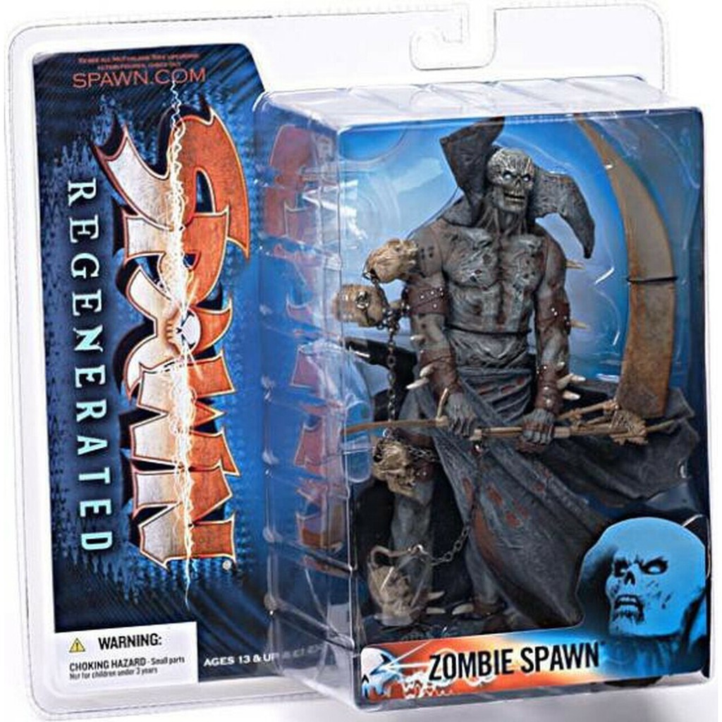 Jual [McFarlane] Spawn Series 28 Regenerated - Zombie Spawn (Skull ...