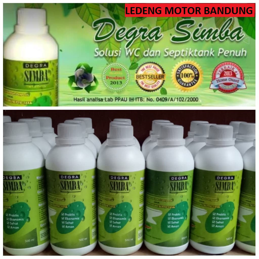 Jual Degra Simba Solusi WC Mamper Bau Sedot Septic Tank Pembersih ...