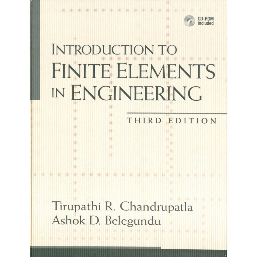 Jual INTRODUCTION TO FINITE ELEMENTS IN ENGINEERING THIRD EDITION ...