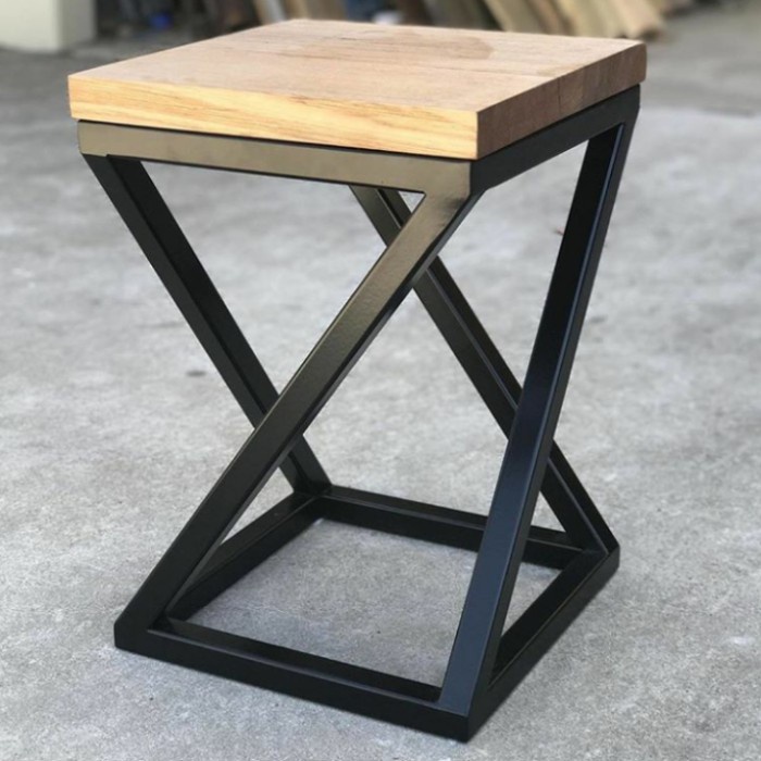 Jual Meja cafe table stool besi mix kayu kursi cafe resto custom by ...