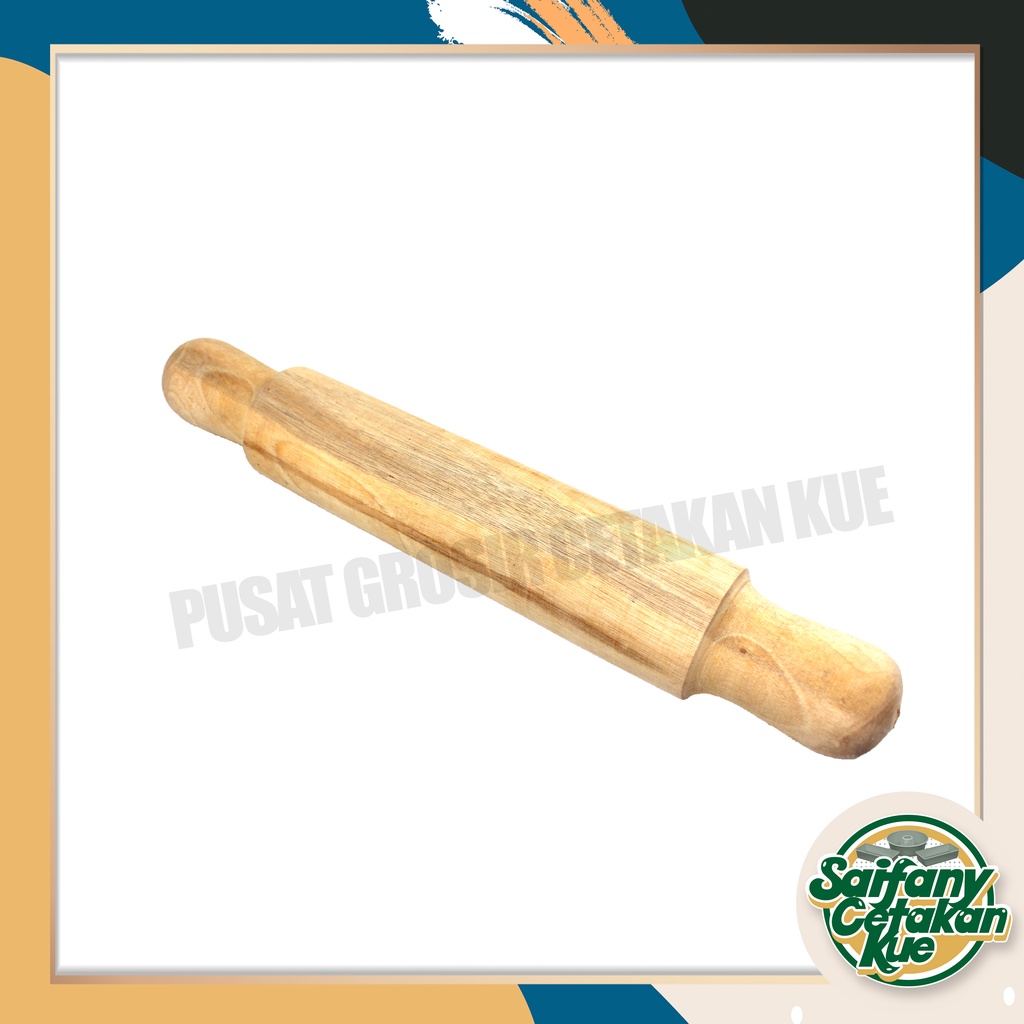 Jual Roll Pin Kayu / Gilingan Kayu / gilingan Adonan . KAYU TEBAL ASLI ...